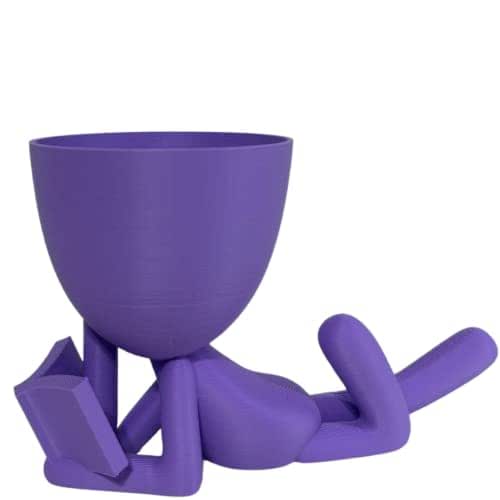 Amazon.com: Planter Book Reader for Indoor Plants, Unique Cute Plastic ...