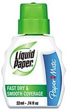 Amazon.com: Paper Mate Liquid Paper PAP5640115 FAST DRY CORRECTION ...