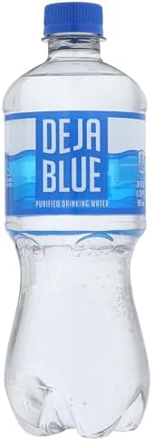 Amazon.com: Deja Blue Purified Water 20 oz bottle (pack of 24 ...