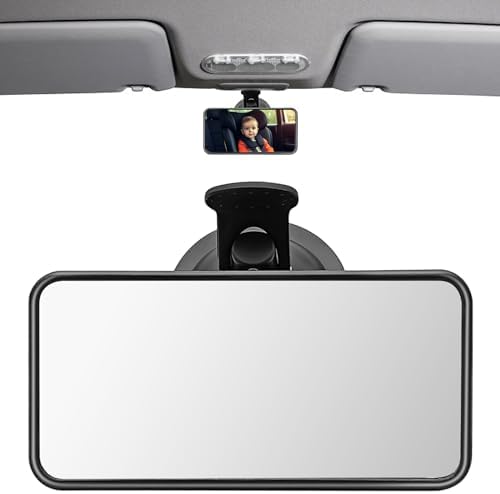 Obidodi Rear View Mirror for Driving Test, Universal Car Interior ...