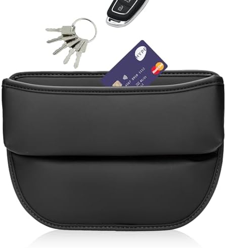 Car Seat Storage Box, Car Seat Gap Organiser, Car Seat Gap Filler, PU ...