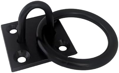 Steel Ring on Plate Anchor Point | Heavy-Duty Hook Loop Bracket for ...