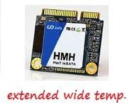 Industrial 52-pin Mini SATA Flash Module, SLC, 32GB, extended wide ...