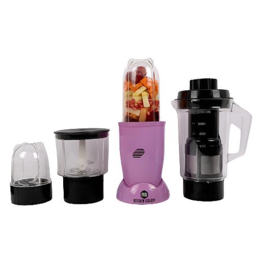 Buy Kitchen Galaxy Bullet Mixer Grinder - 2 Jar Model + Chopper Jar ...