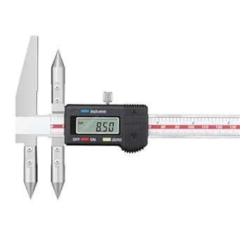 Electronic Centerline/Edge to Center Caliper 5-150mm, Cone Probe, Hole ...