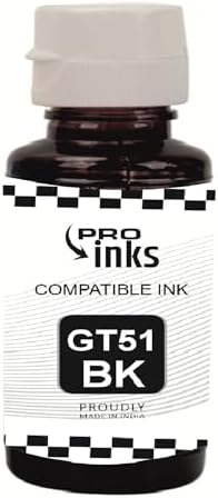 PROINKS New GT51 GT52 GT 51/52 Compatible Inkjet Ink Refill for HP 5810 ...