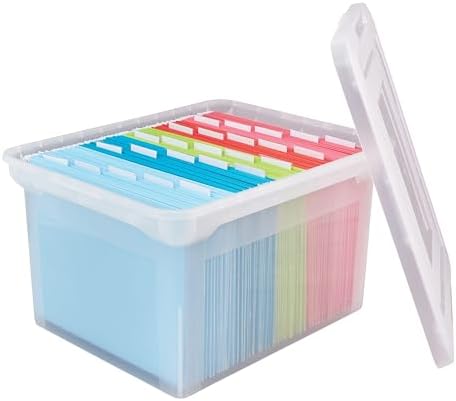 Amazon.com: Generic (1 Pack) - OD Letter and Legal Plastic File Tote ...