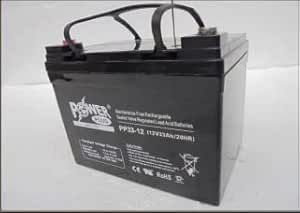 Power Plus Lead Acid Battery, PP33-12, 12V, 33Ah/20Hr: Buy Online at ...