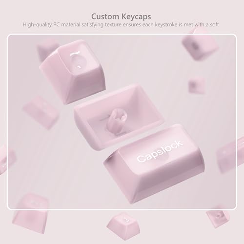 Womier Keycaps Womier Keyboard Keycaps Clear, Grey/Black Keycaps 60 65 ...