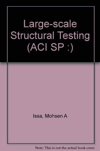 Buy Large-scale Structural Testing Book Online at Low Prices in India ...