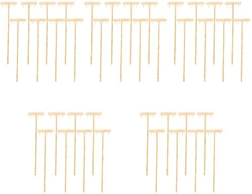 Amazon.com : YARNOW 20 Pcs Bamboo Zen Garden Rakes Mini Tabletop ...