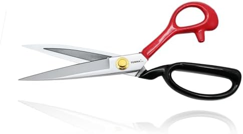 Amazon.com: KAKURI Japanese Fabric Scissors for Sewing Lrage 9.5", Made ...