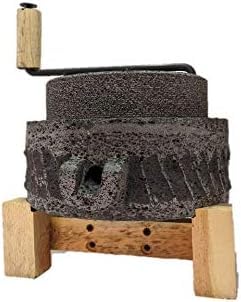 Amazon.com: Natural volcanic stone mill, hand stone mill, blue stone ...