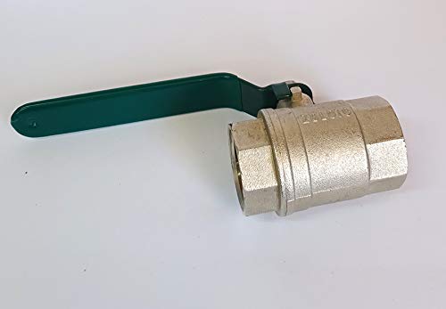 Brass Ball Valve 25mm (Silver Coating) : Amazon.in: Home Improvement