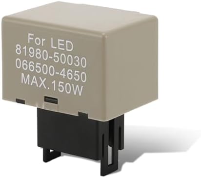 Amazon.com: ZIMISI Car LED Flasher Assy Relay, 8 Pin LM449 81980-50030 ...