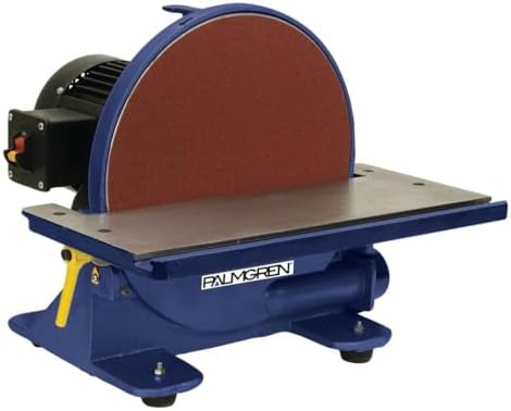 Palmgren 81312 12-Inch Disc Sander,Dark Grey & Black - Power Disc ...