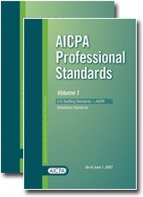 AICPA Professional Standards as of June 1, 2007 (2 Volumes): AICPA ...