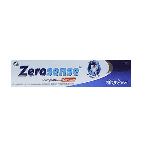 Buy Zerosense Toothpaste with Novamin 100gm Online at Low Prices in ...