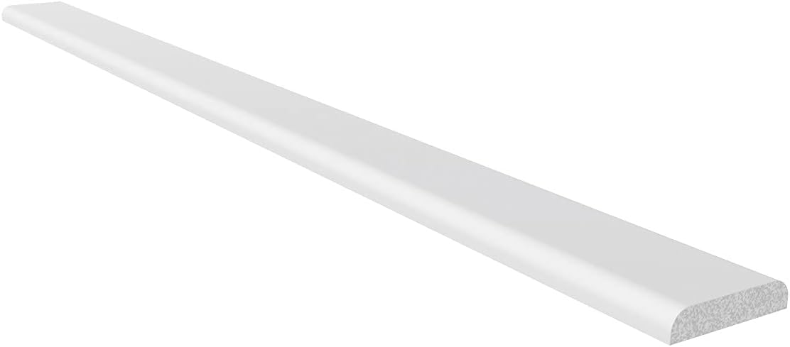 White UPVC Trims (Various Sizes) (25mm x 5m, White) : Amazon.co.uk: DIY ...