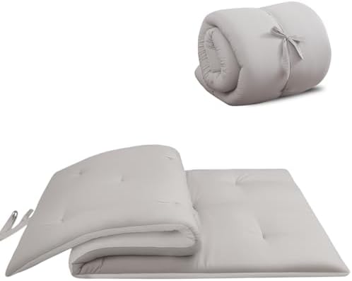Amazon.com: Japanese Floor Mattress, 100% Cotton 2.5" Thicken Foldable ...