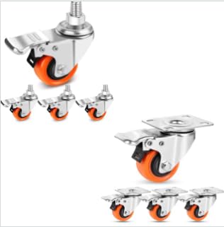 2" Plate Caster Wheels Heavy Duty and WBD Stem Caster Wheels 2 Inch ...