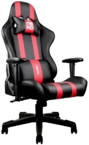 Amazon.co.jp: ABKO ゲーミングチェア AGC15(K/R) ブラック/レッド プロフェッショナル Gaming Chair ...