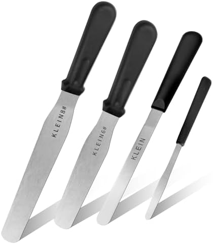 Amazon.com: Acronde 4PCS Straight Cake Icing Spatula Set 4” 6” 8” 10 ...