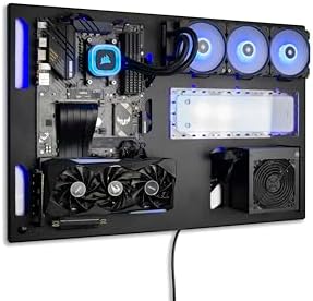 Amazon.com: ABK Design - Wall Computer Case - Wall Pc Case - ATX Pc ...