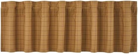 Amazon.com: VHC Brands Rustic Farmhouse Curtains Connell 18x72 Valance ...