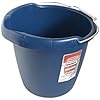 Amazon.com: Rubbermaid Commercial Products 15QT Round Bucket, Blue ...