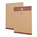 10Pcs A4 Kraft File Folder Portfolio Foolscap Paper Organiser Folder ...