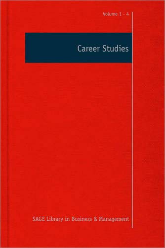 Career Studies - Set of 4 Vols (SAGE Library in Business and Management ...