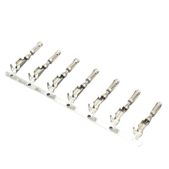 Amazon.com: ImBros 20-200Pcs Auto AMP Electrical Car Crimp Wire Terminal Splice Pins Fit ...