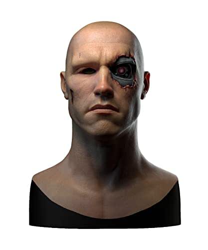 Amazon.com: Silicone Mask | Arnold Terminator Halloween Mask : Handmade ...