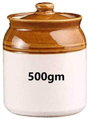 Buy PJD Overseas Ceramic Jar Masla Storage Jar,Honey Jar and Pickle ...