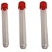 4 Inch Test Tubes with red Screw on Tops (Pack of 10) : Amazon.co.uk ...