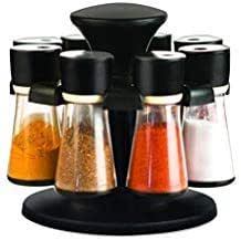 Buy Simran Kitchenware Simran 8 jar Masala Rack Black Online at Low ...