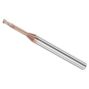 CoCud Square Nose End Mill, 2mm x 14mm Cutting, Long Reach Titanium ...