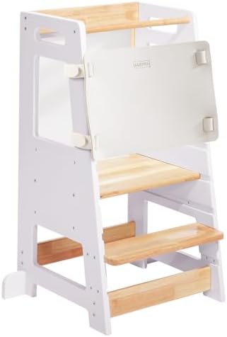 Amazon.com: Derson 2 in 1 Toddler Kitchen Step Stool, Kids Standing ...