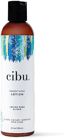 Amazon.com : Cibu Smoothing Lotion | Styling Cream for Straightening ...