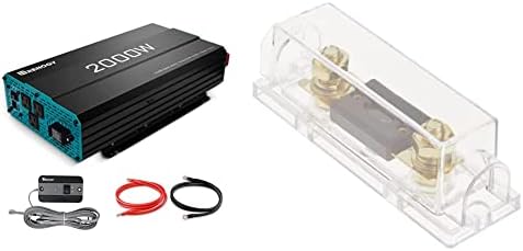 Renogy 2000W 12V Pure Sine Wave Battery Converter, ETL Listed with ...