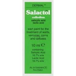 Amazon.com : Salactol wart paint 10ml : Health & Household