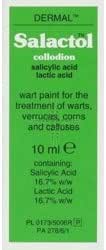 Amazon.com: Salactol wart paint 10ml : Health & Household