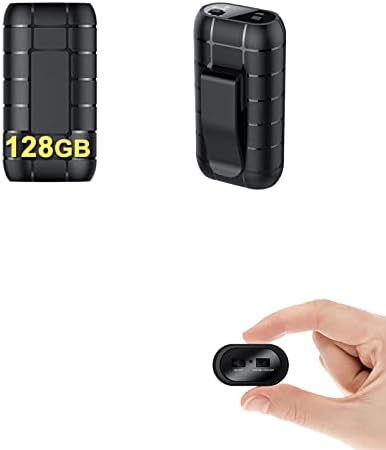 STTWUNAKE 128GB Magnetic Mini Voice Activated Recorder, Long Battery ...