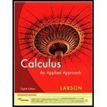Calculus- Applied Approach, Enhanced Edition (8th, 10) by Larson, Ron ...
