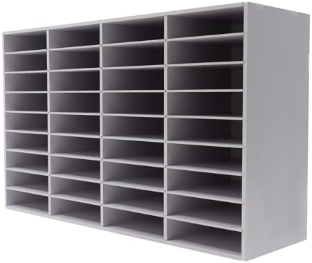 Amazon.com: Gdrasuya10 36 Slots Literature Organizer File Sorter ...
