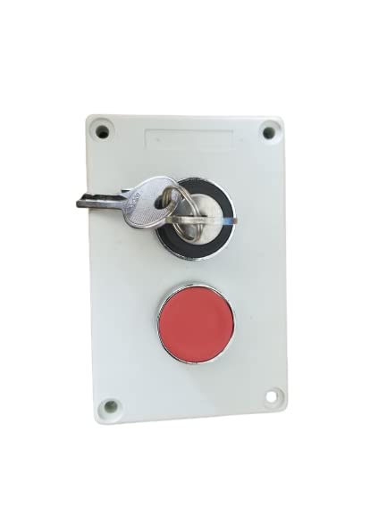 KAMSTEALTH Momentary Push Button Switch Station 3 position selector Key ...