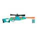 Buzz Bee Air Warriors Carnivore Toy Gun with Bolt Action Blasting (22m ...