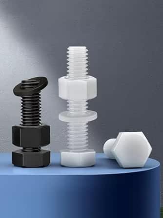 Amazon.com: Zephis DIN933 PA66 ROHS Plastic Outer Hexagonal Nylon ...