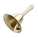 Sofecto Hand Bell Extra Loud Solid Brass Call Bell Handbells with ...